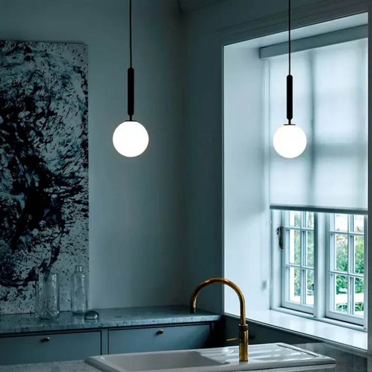 Malleable Glass Pendant Lamp LP-29 – BALBENI